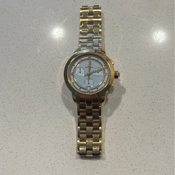 Tory Burch | Accessories | Hold Watch With Baby Blue Face | Poshmark